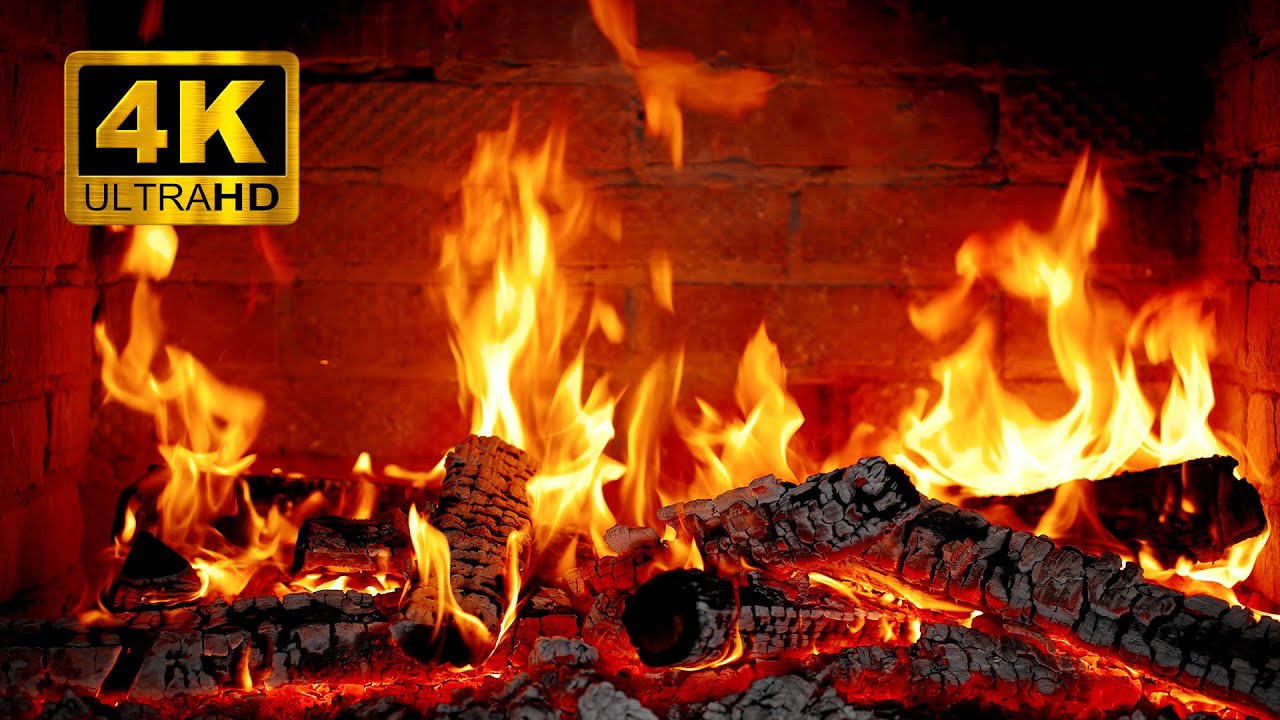 🔥 Fireplace Ambience | Crackling Fire Sounds - YouTube