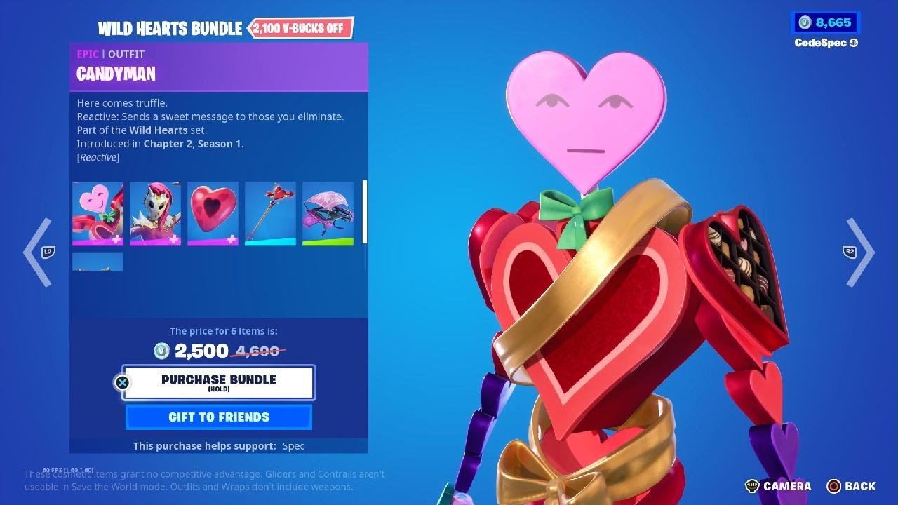 *NEW* Wild Hearts Bundle & Update Tomorrow! (Fortnite Battle Royale ...