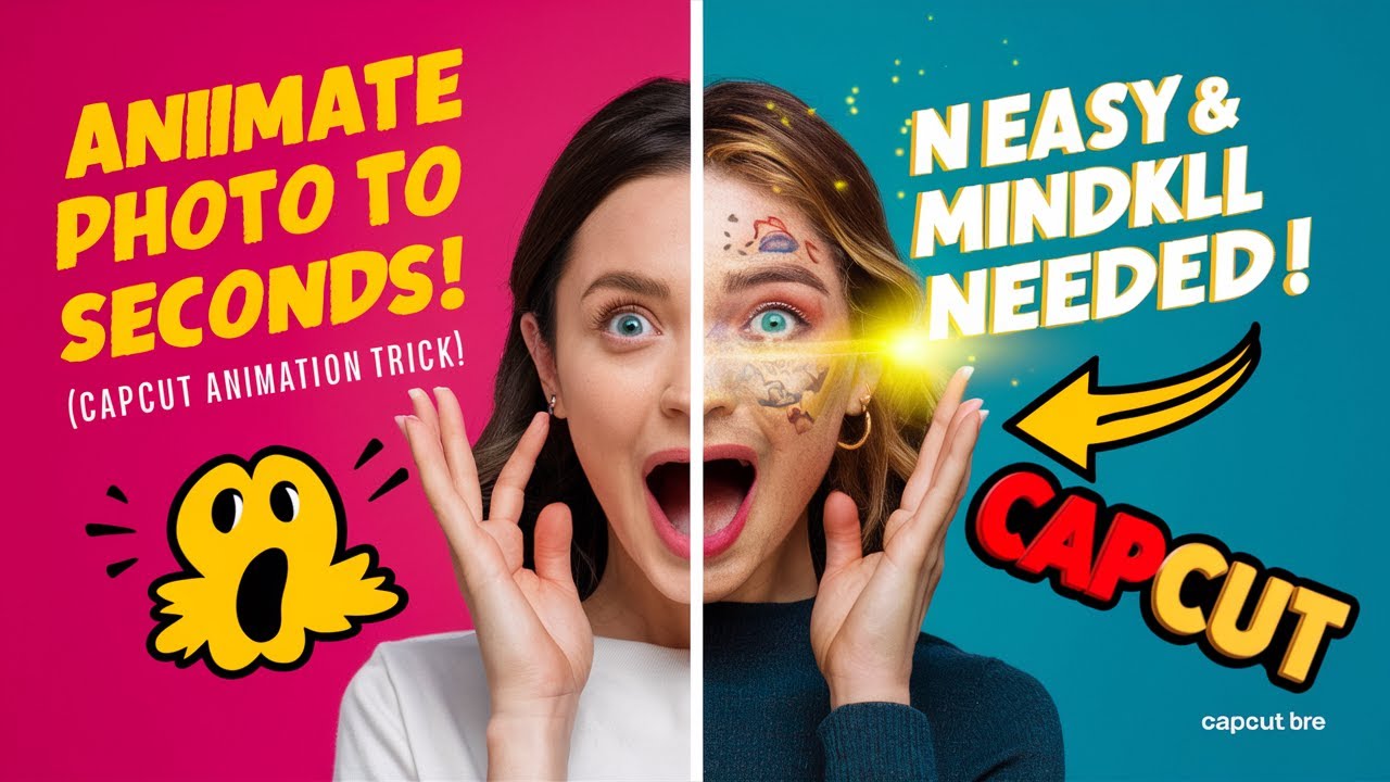 How to ANIMATE Photos in CapCut (EASY & MIND-BLOWING!) - YouTube