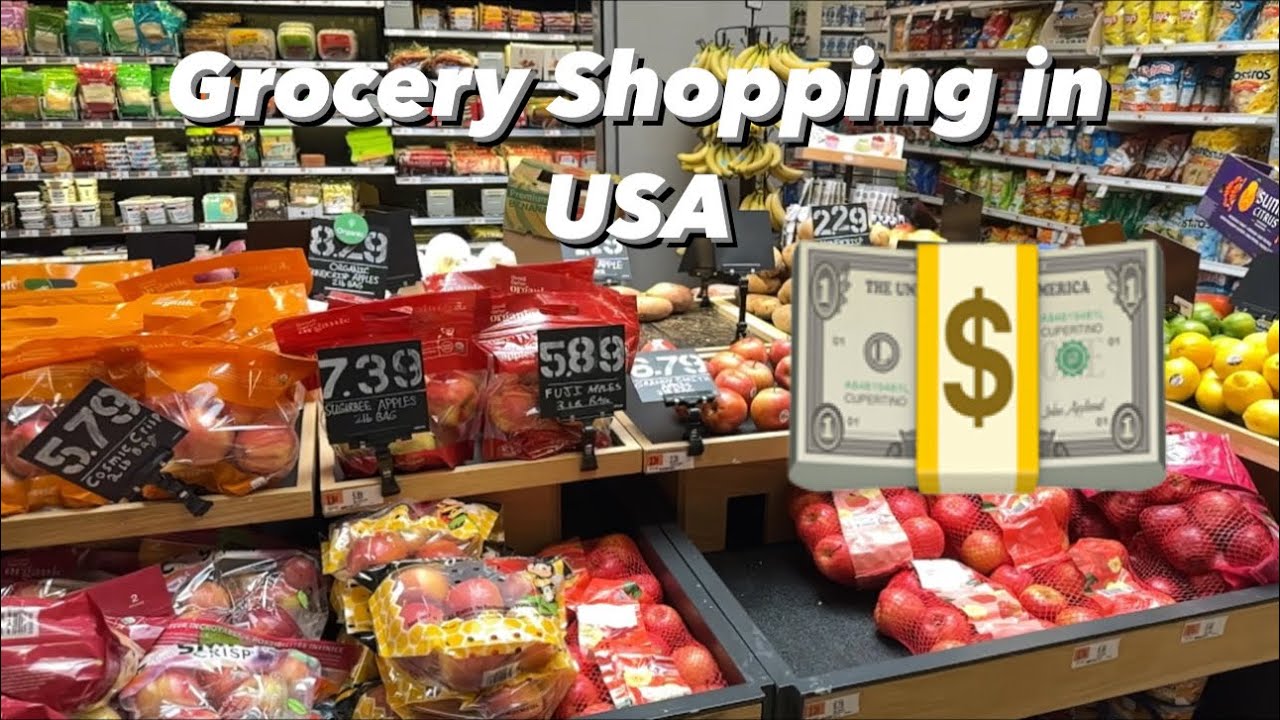Grocery Shopping in USA | How Much It Costs $ | Charles River - View ...