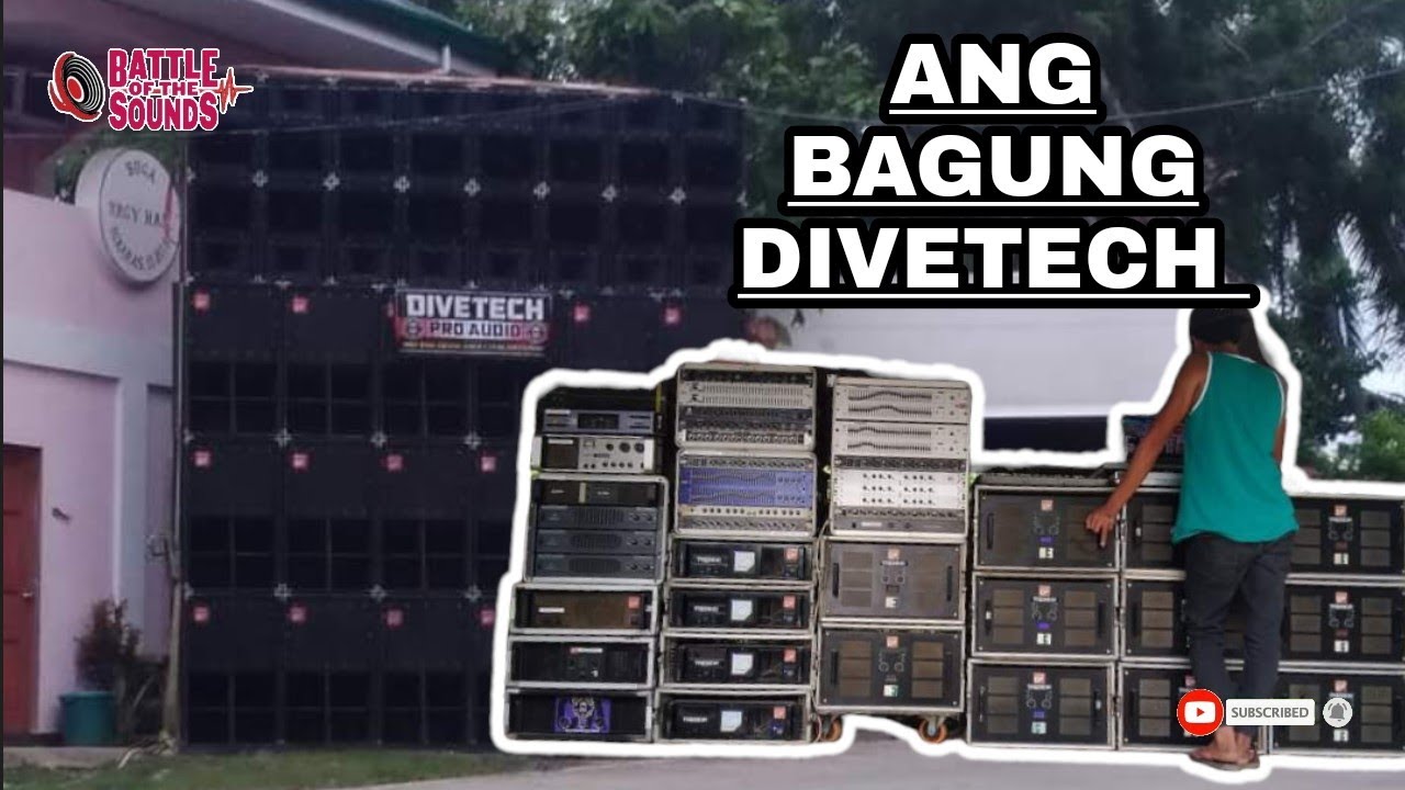 DIVETECH PRO AUDIO | ang bagong muka ni divetech TEAM CHAMPION - YouTube