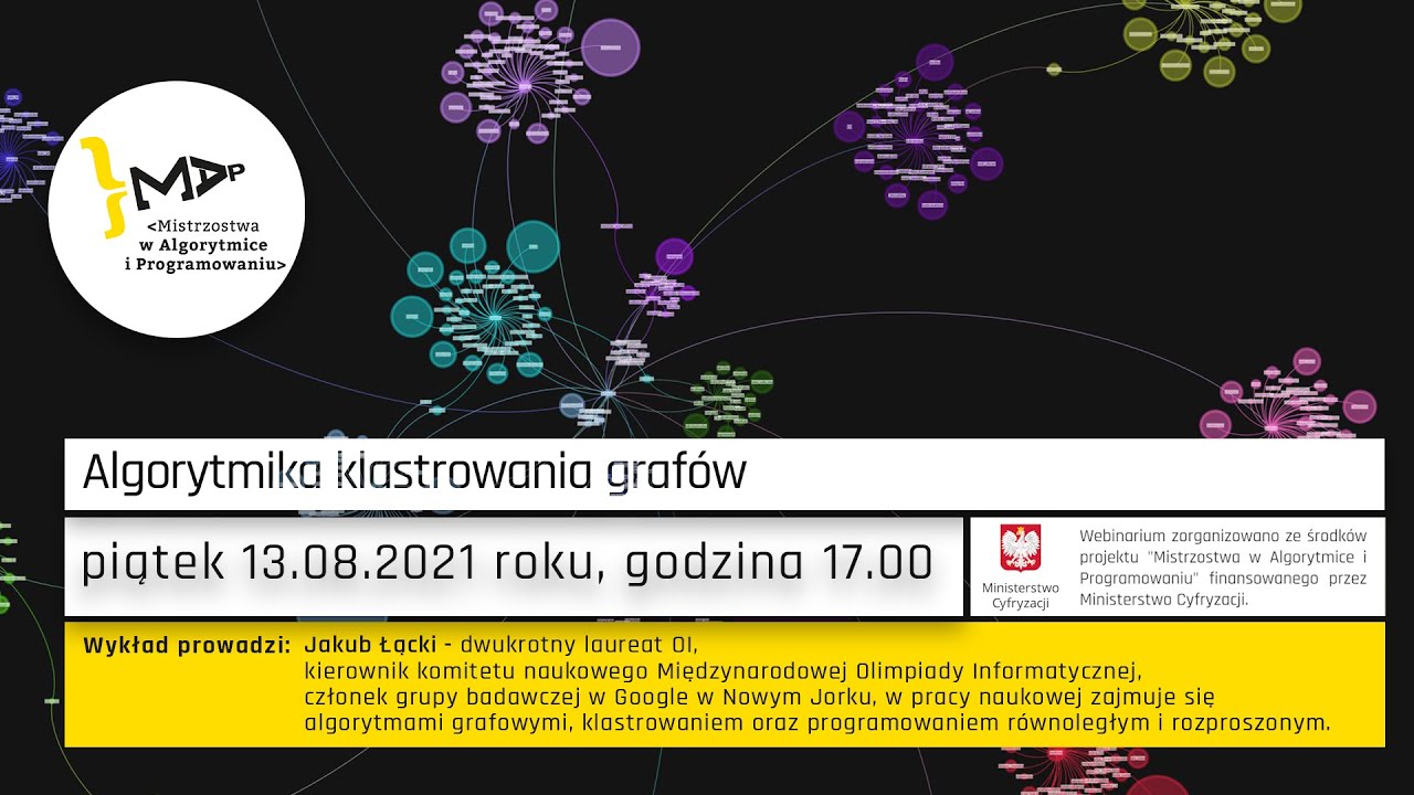 "Algorytmika klastrowania grafów" - YouTube