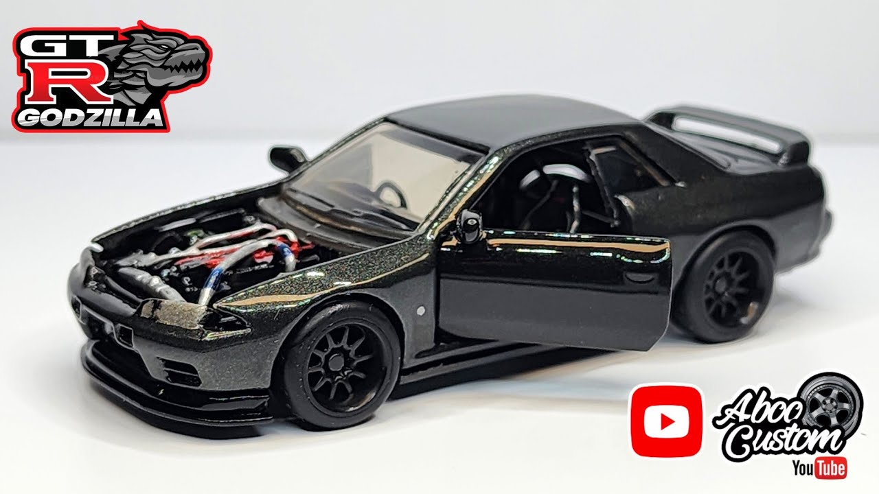 skyline r32 hotwheels custom (kory) - YouTube