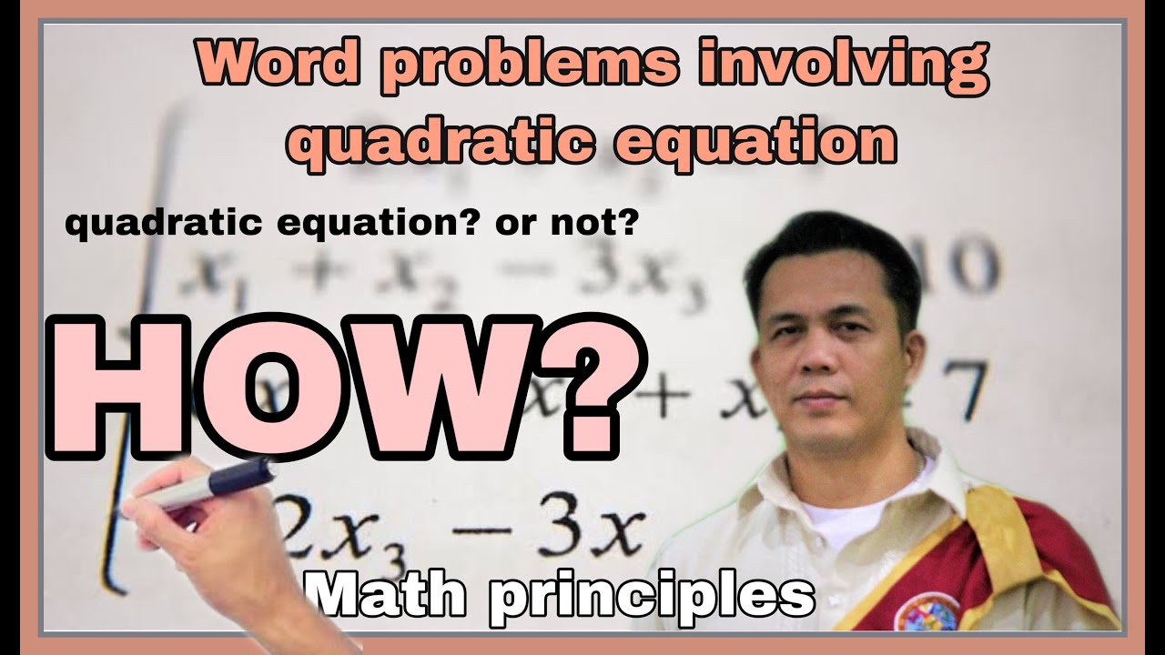 WORD PROBLEM INVOLVING QUADRATIC EQUATION YouTube word-problem-involving-quadratic-equation-youtube
