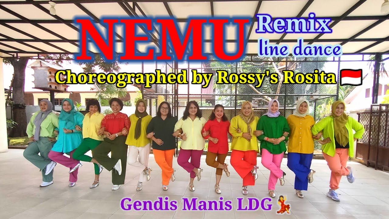"Nemu Remix" line dance/ Choreographed by Rossy's Rosita 🇮🇩/ Dance ...