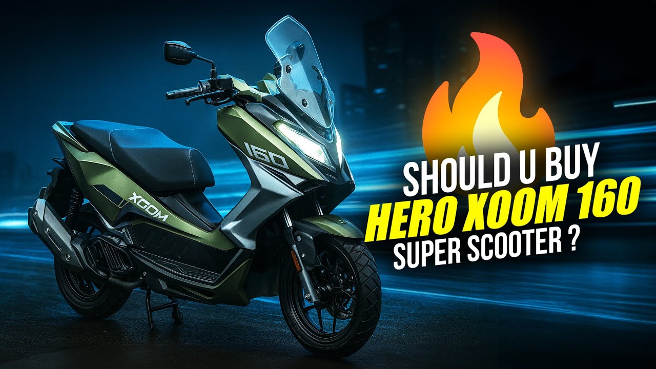 Hero Xoom 160 – Better Than Aerox 155 & Ntorq 150? 🔥 - YouTube