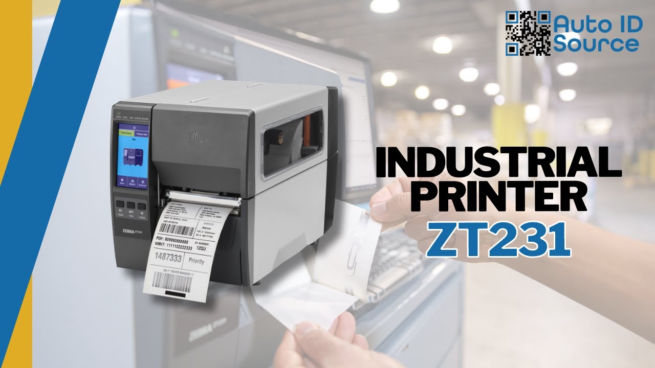 ZT231 -Zebra RFID Industrial Printer🦓 - YouTube