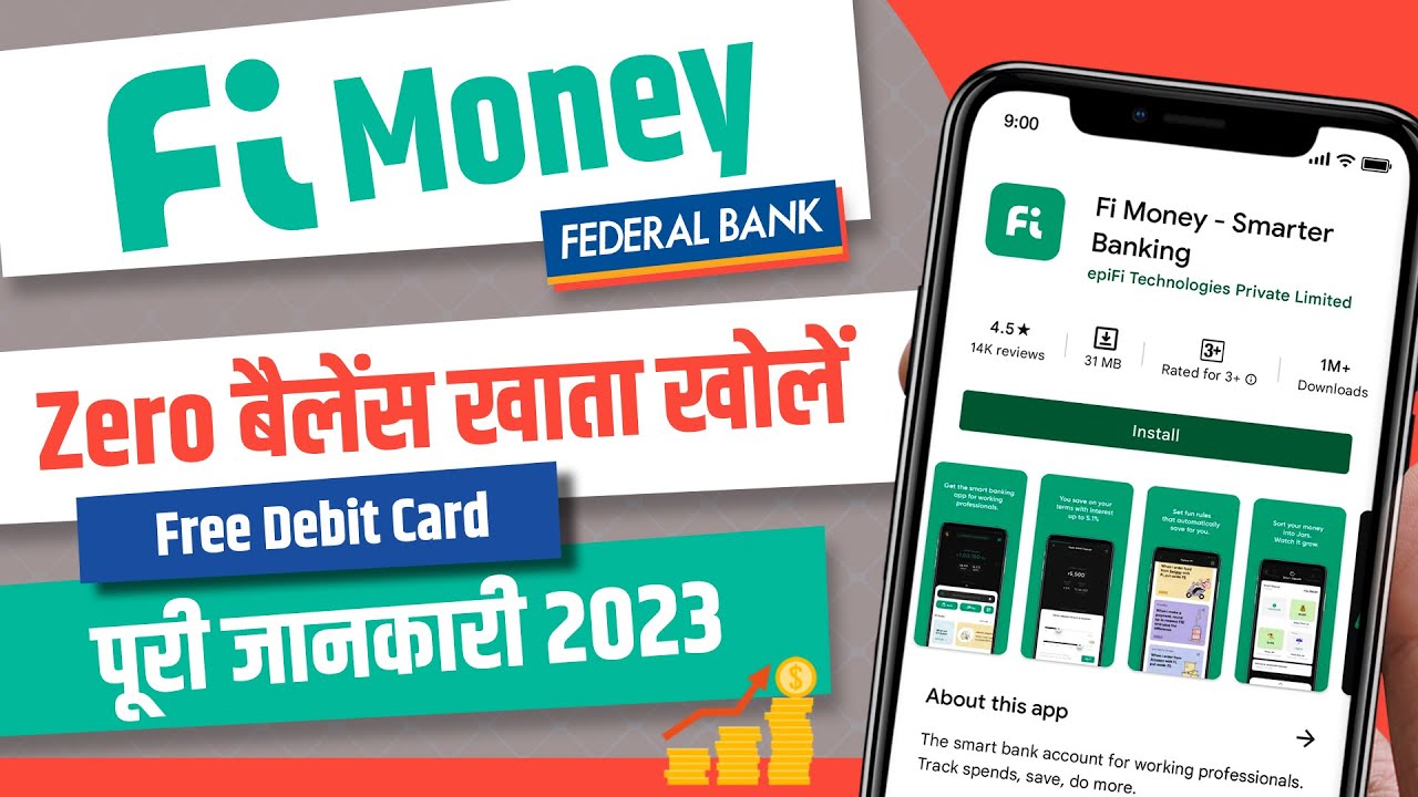 Fi Money Bank Account Opening 2023 | Fi Money Zero Balance Account ...