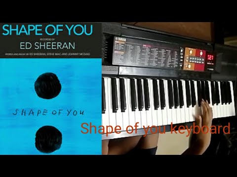 Shape of you keyboard ed sheeran Justin Bieber hareesh keys cover by ...