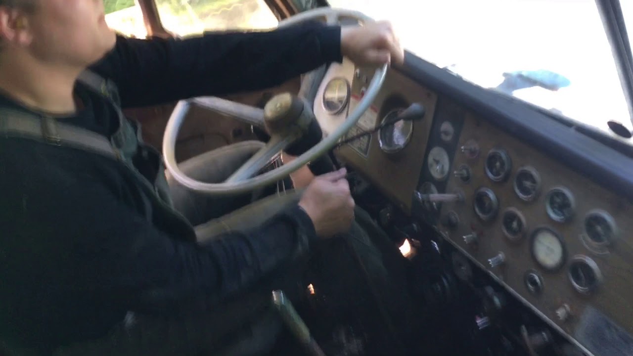 Detroit diesel 8V71, Screaming Jimmy startup and shifting, 1969 IH ...