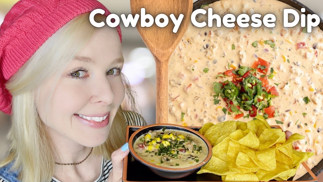 Loaded Cowboy Cheese Dip | Cook & Eat With Me - YouTube