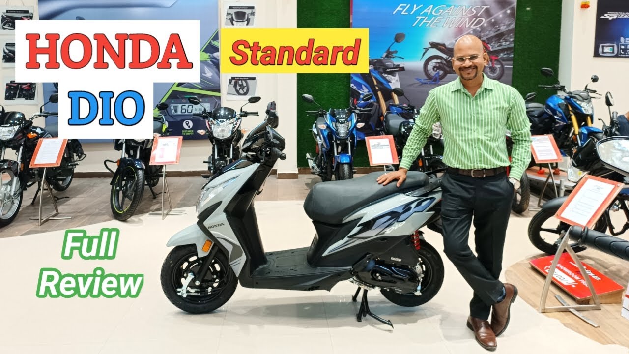 HONDA DIO 110cc DLX | 2025 | ALL NEW COLOUR | BS6 | STYLISH | SCOOTER ...