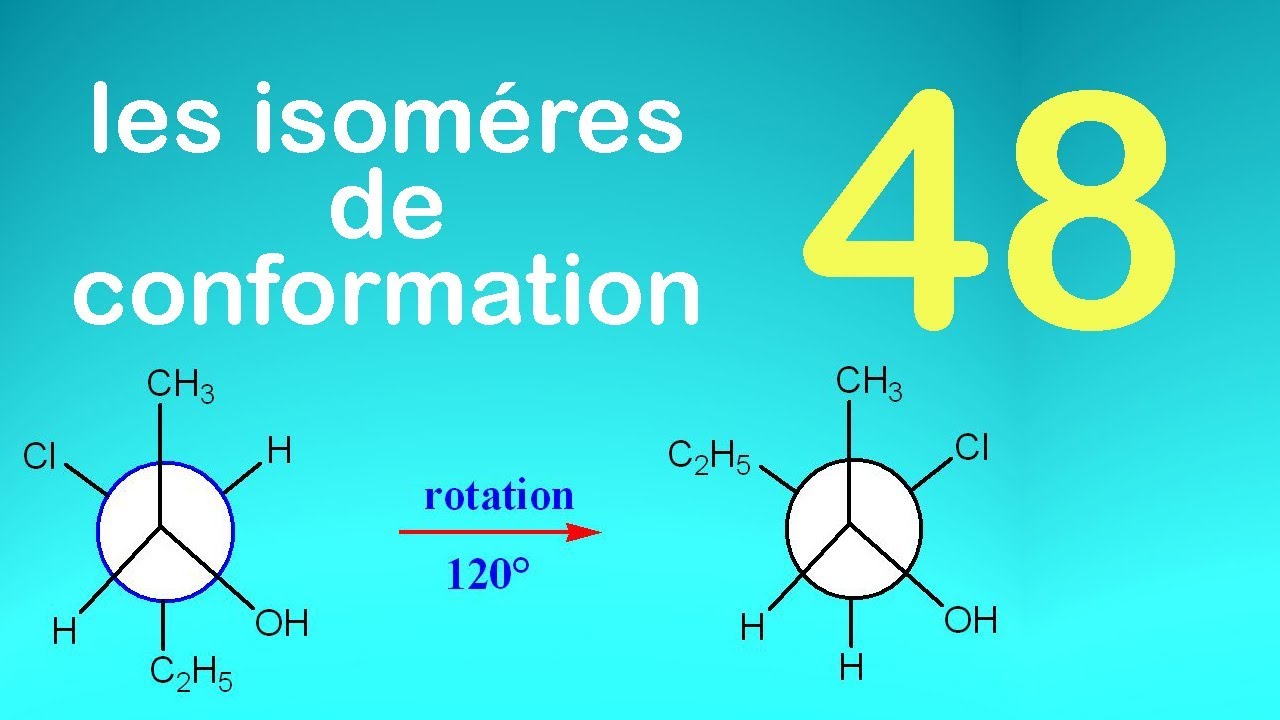 48_Isomérie de conformation (newman) - YouTube