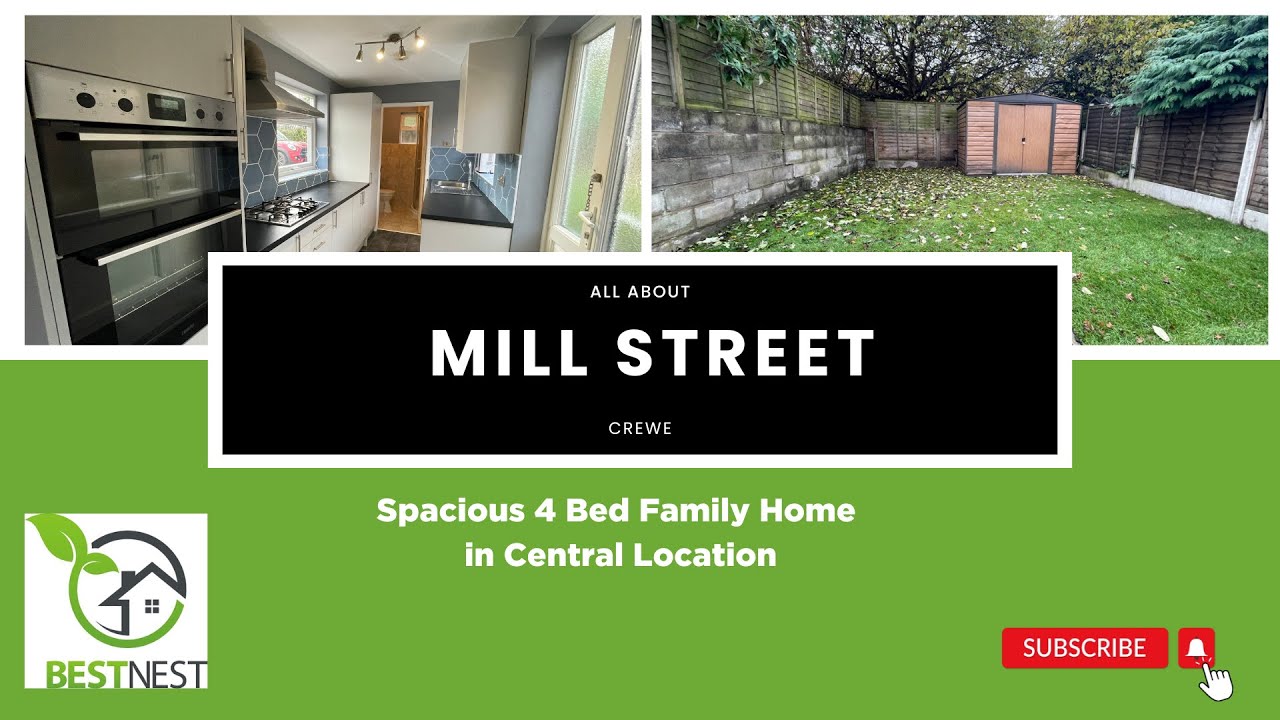 Spacious 4-Bedroom Family Home on Mill Street, Crewe | Recently ...