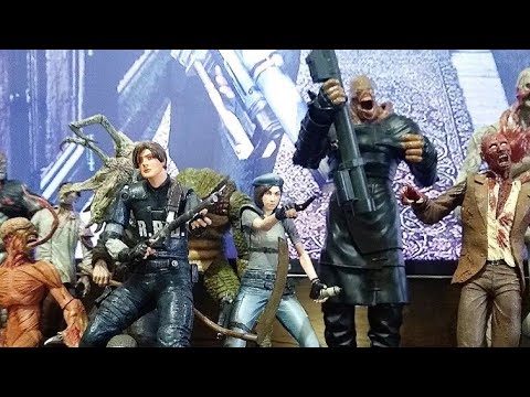 NECA Resident Evil Collection - Carlos e Nemesis Moby Dick Action ...