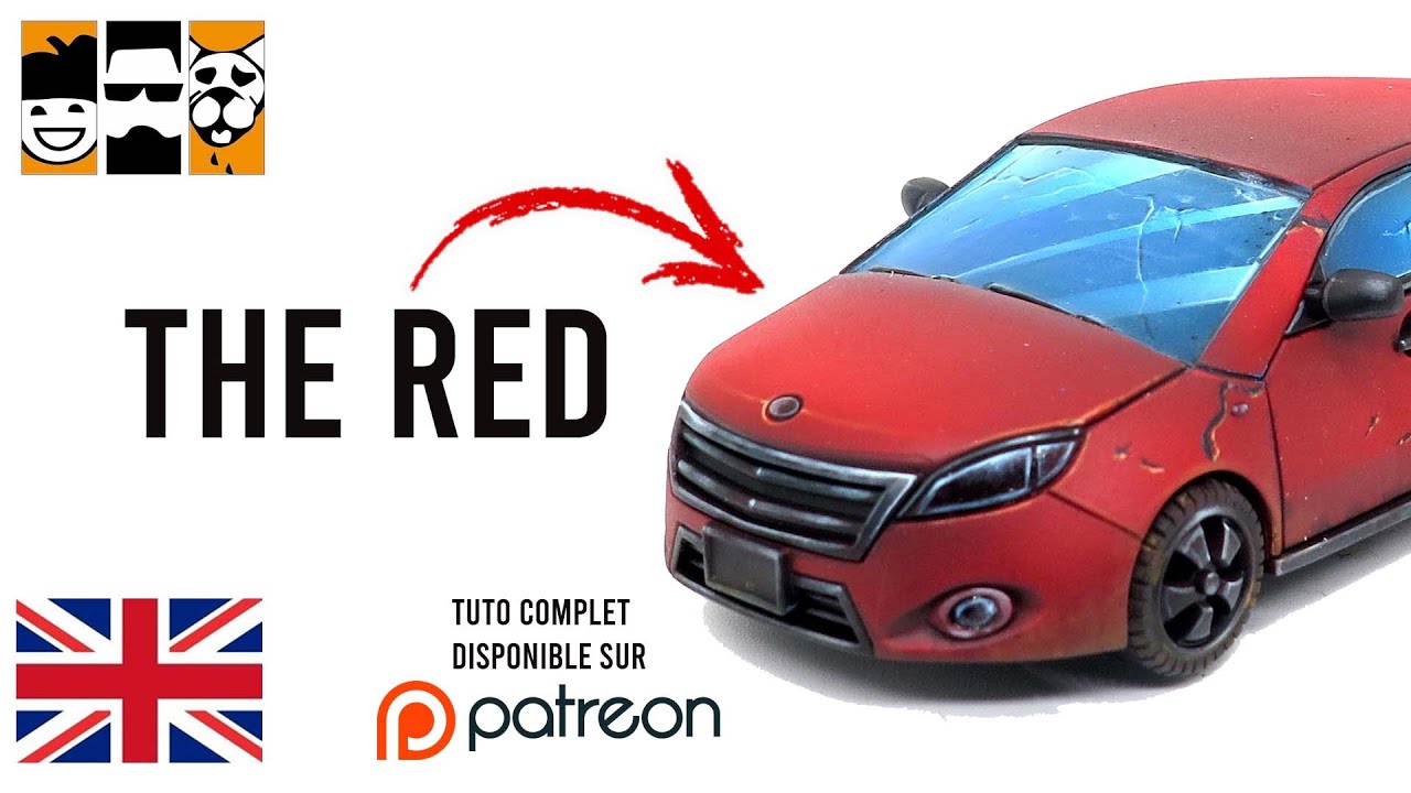 Painting tutorial: Red treatment (Red car / Marvel Crisis Protocol ...