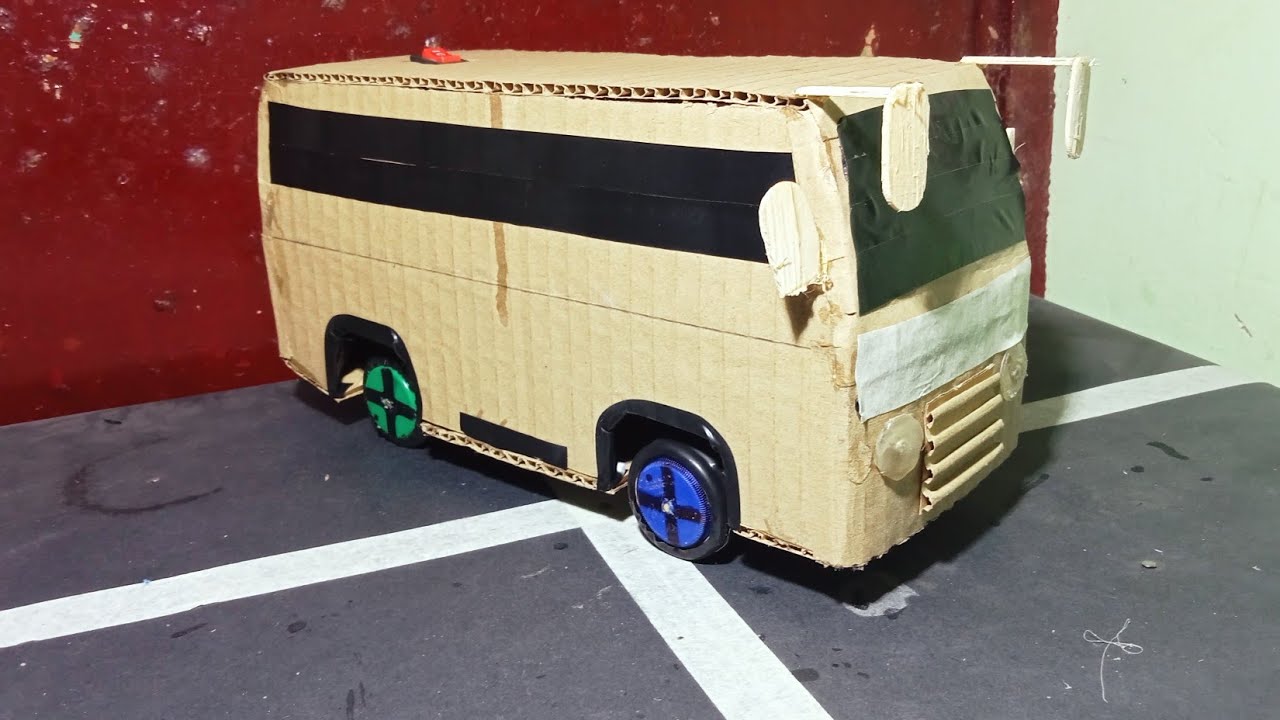 Unbelievable DIY Cardboard Bus! You Won't Believe Your Eyes 🚍😱 - YouTube