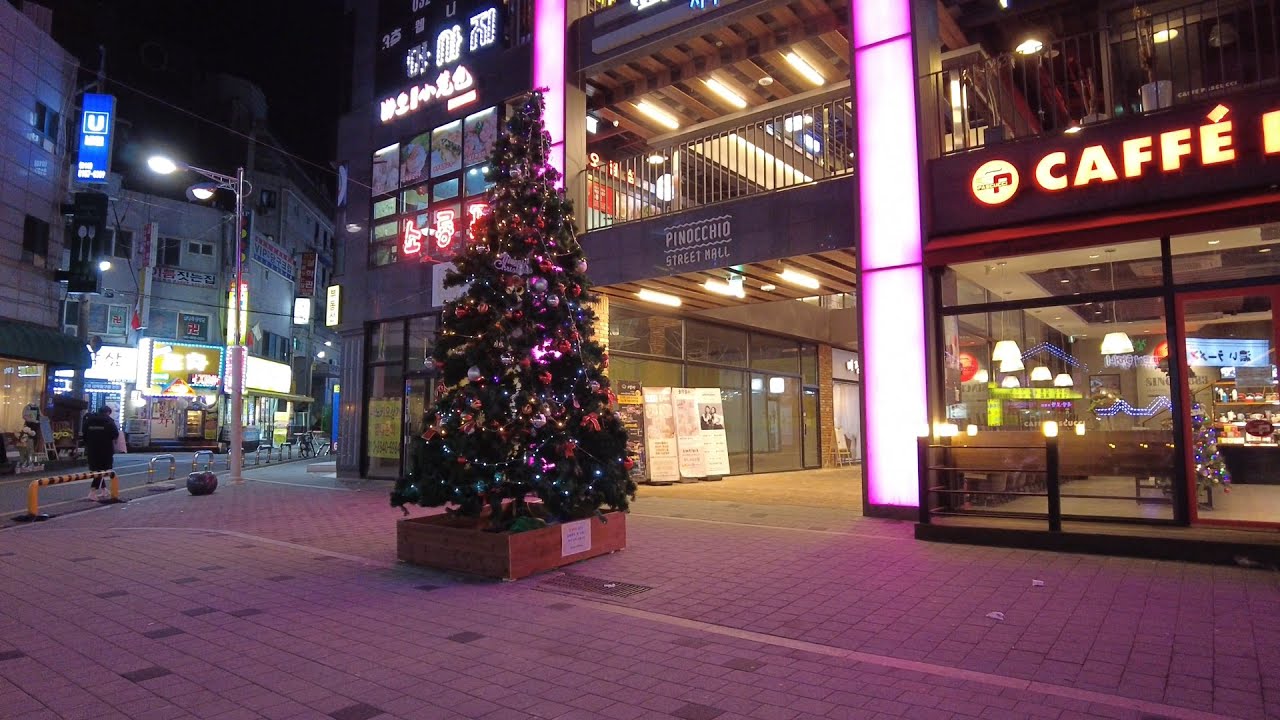 [DJI Pocket2] Walk around Bucheon Station, Line 1, Bucheon, Dec 24 ...
