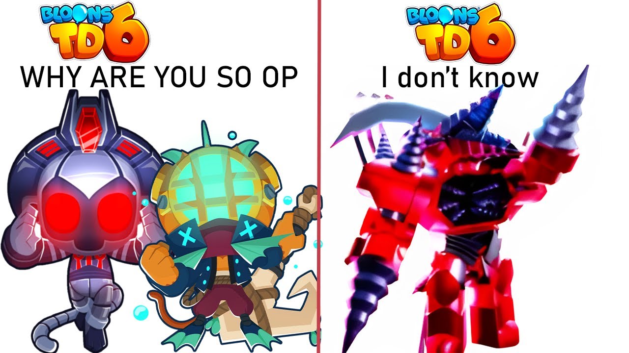 BTD6 TOWERS MEET EVERY ? TOWER 13 - YouTube
