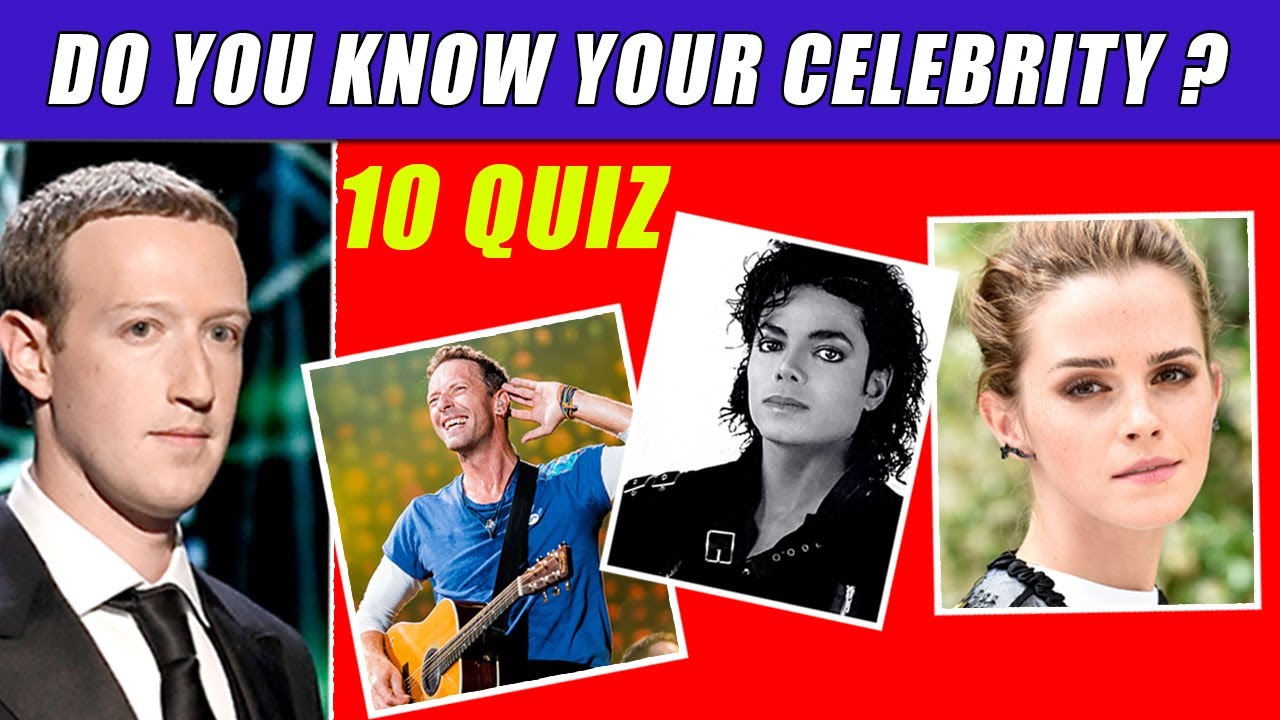 10 Epic Celebrity Trivia Questions! 🌟 Test Your Knowledge & Win ...