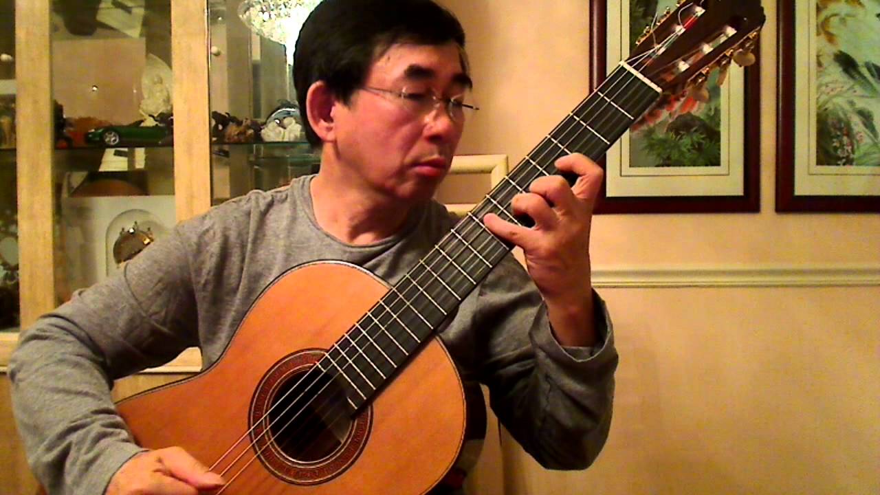 F. Tarrega - Etude No 5 in A Major - YouTube