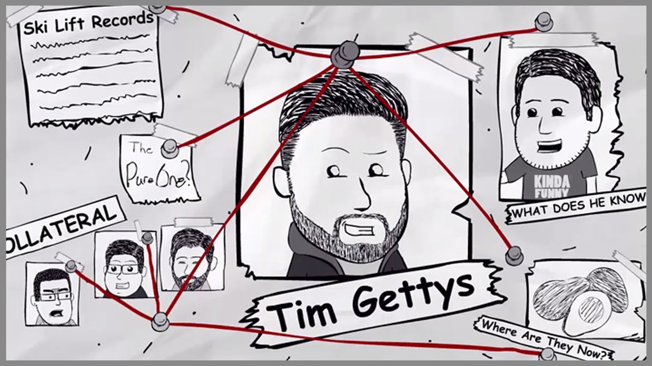 Tim Gettys Wanted For Murder - Kinda Funny Doodles - YouTube