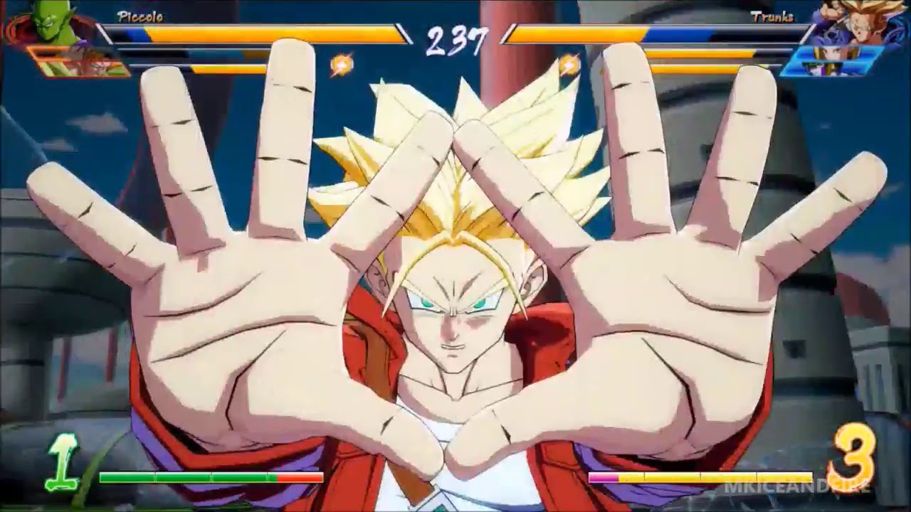 DRAGON BALL FIGHTERZ Gameplay Demo Walkthrough - YouTube