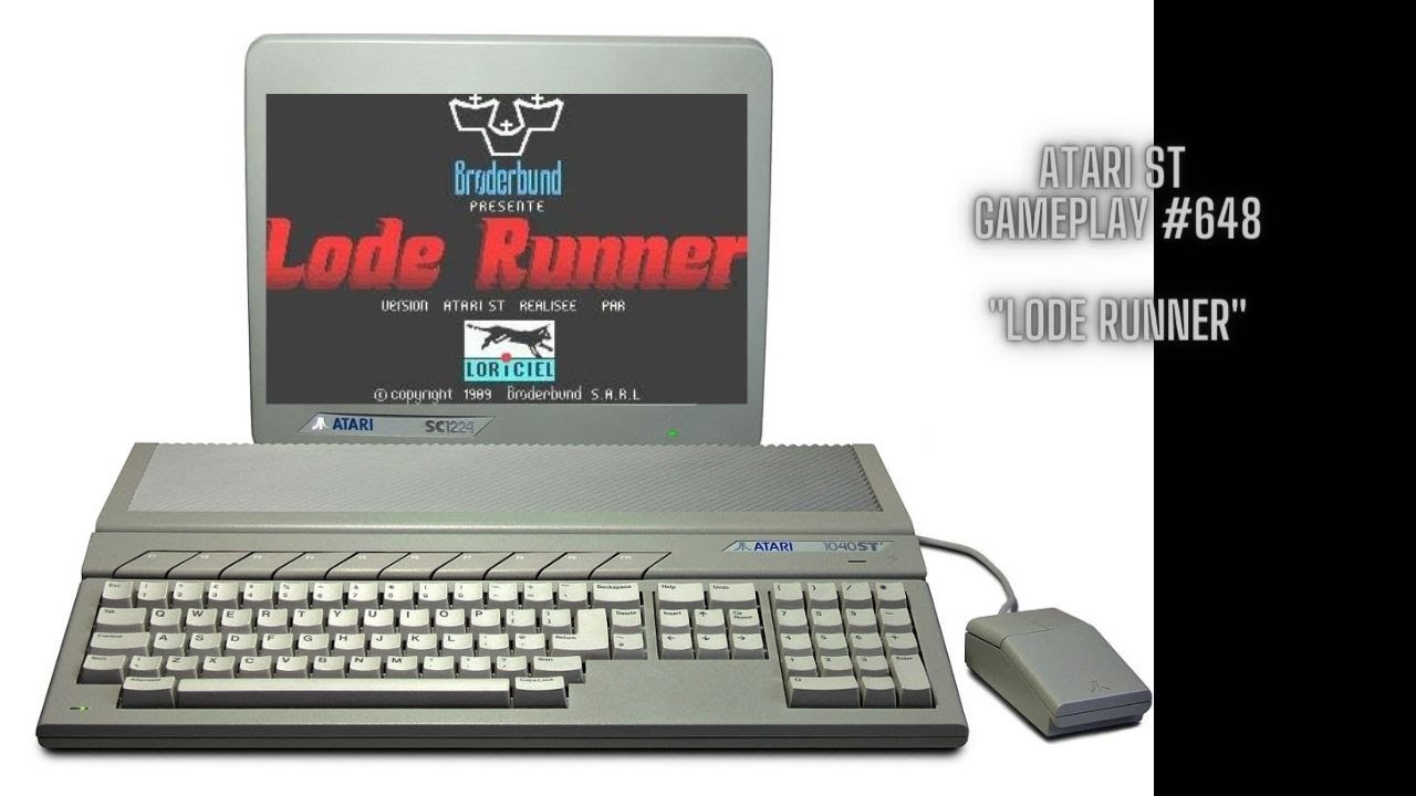 Lode Runner (Atari ST / Gameplay #648) - YouTube