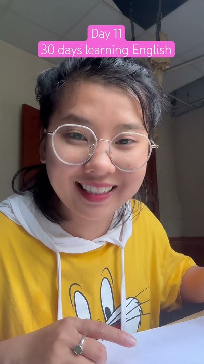 Day 11 - 30 days learning English #gocnhocuanu #englishlanguage - YouTube