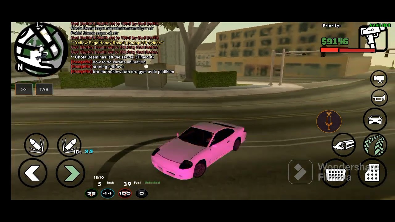 Car modification differend colors [Malayalam] |kdrp server| Samp - YouTube