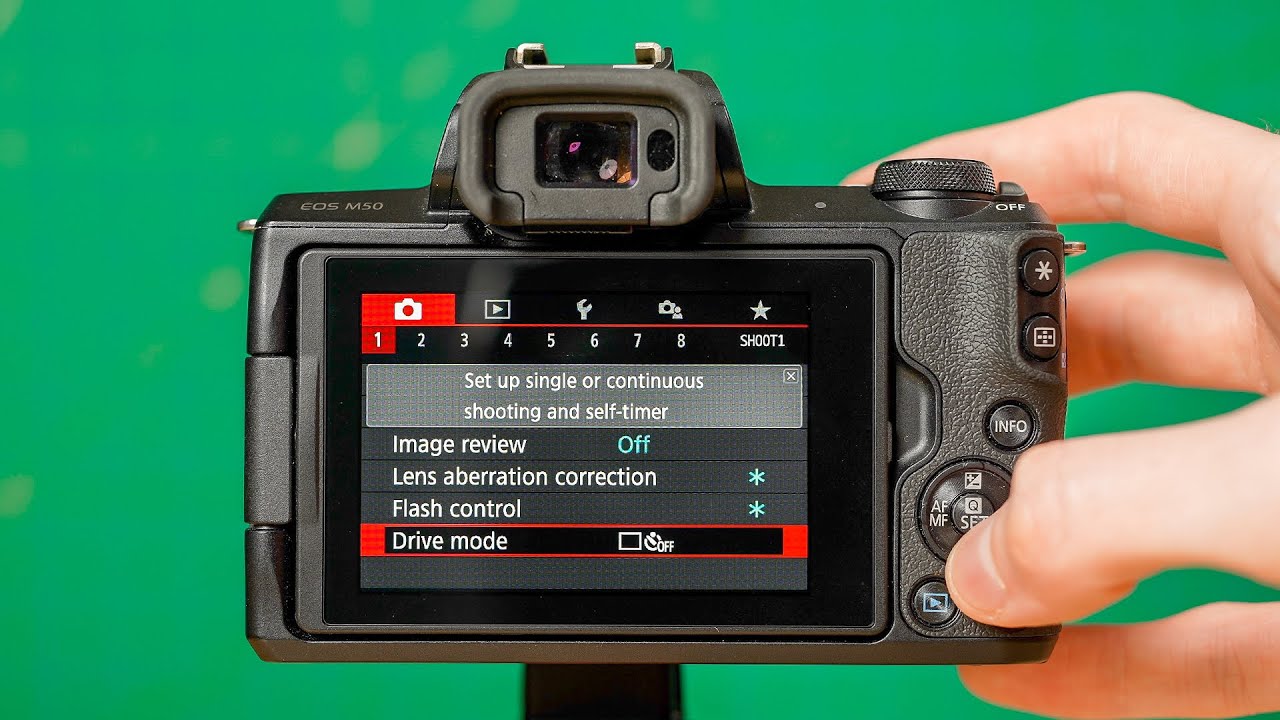 Canon M50 - Full Settings Menu Walkthrough - YouTube