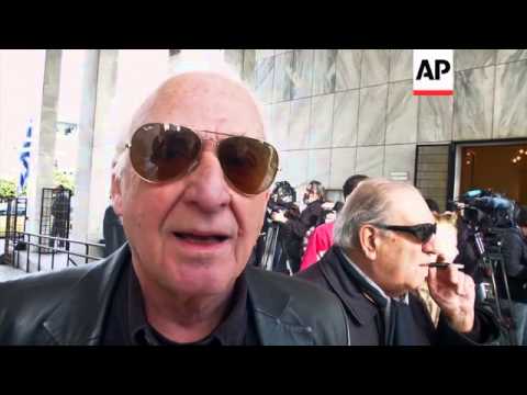 Funeral for famous Greek singer Demis Roussos - YouTube