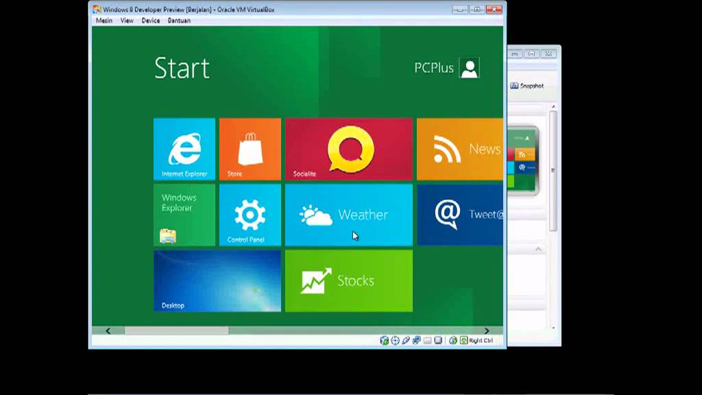 Install Windows 8 di Virtual Box - YouTube