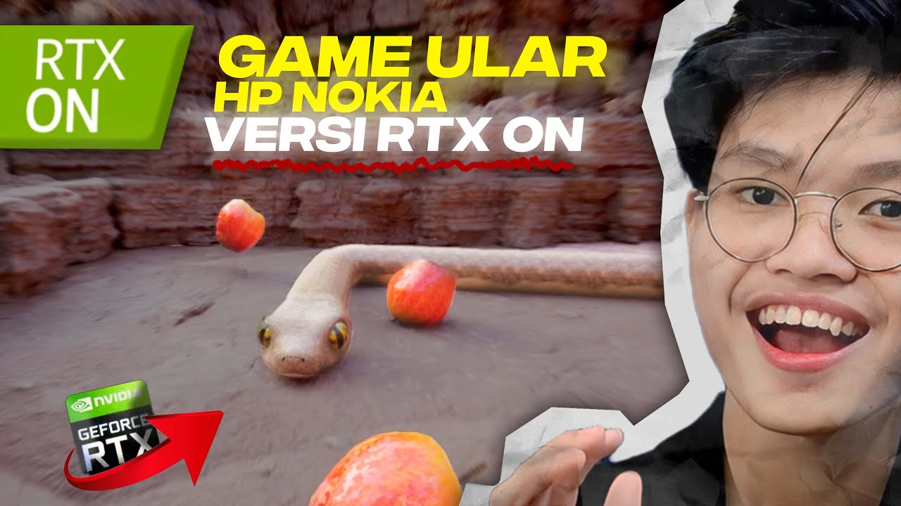 Aku Main Game ULAR HP Nokia Tapi Versi 3d + RTX ON !! Grafisnya HD ...
