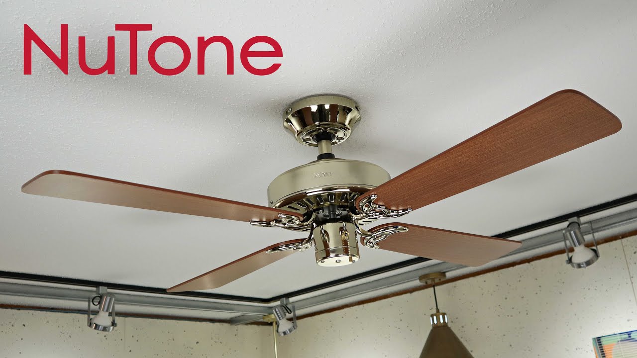 NuTone NuBreeze Ceiling Fan | Studio Remake - YouTube
