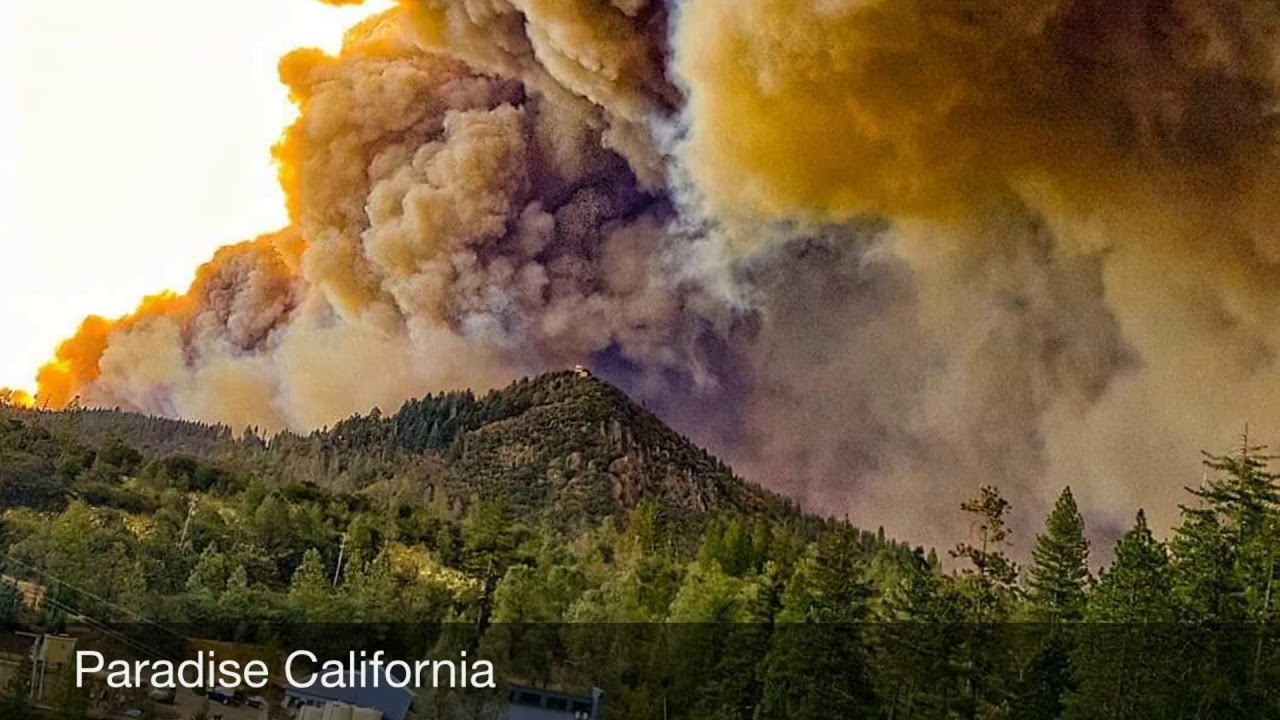 Paradise Fire -Nor Cal Smoke via Mavic - YouTube