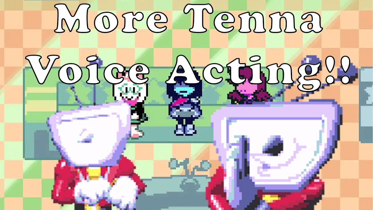 Even More TENNA Voice Acting!!! - Deltarune Chapter 3 - YouTube