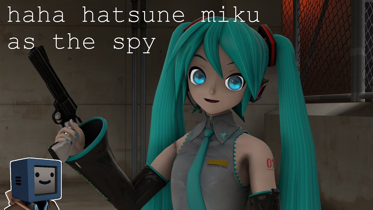 [TF2] Hatsune Miku over the Spy - YouTube