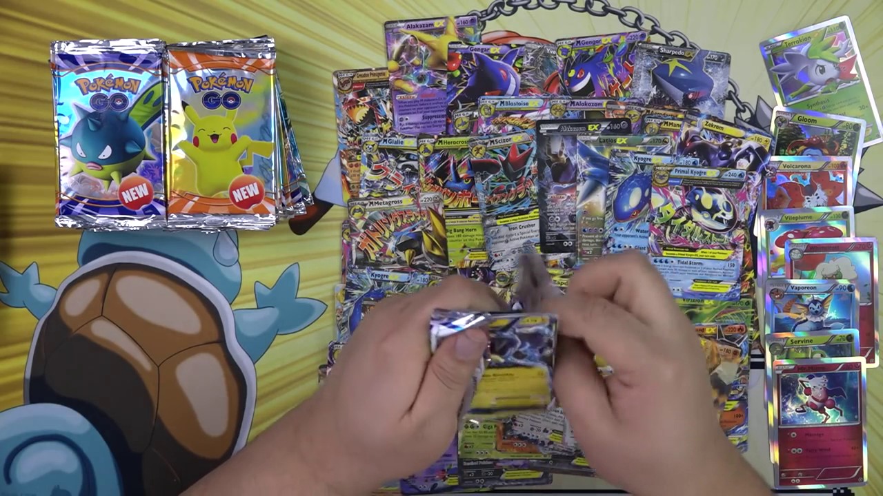 Hundreds of EX Cards?! Opening a FAKE Pokemon booster box - YouTube
