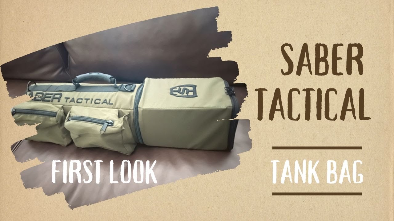 First Look at the Saber Tactical Tank Bag...It's a bag, for your high ...