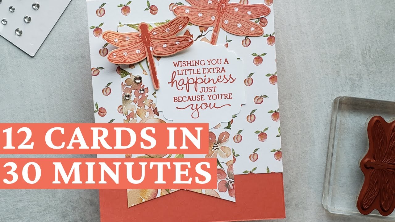 Tips for Mass Producing Cards & 12 Cards in 30 Minutes - YouTube