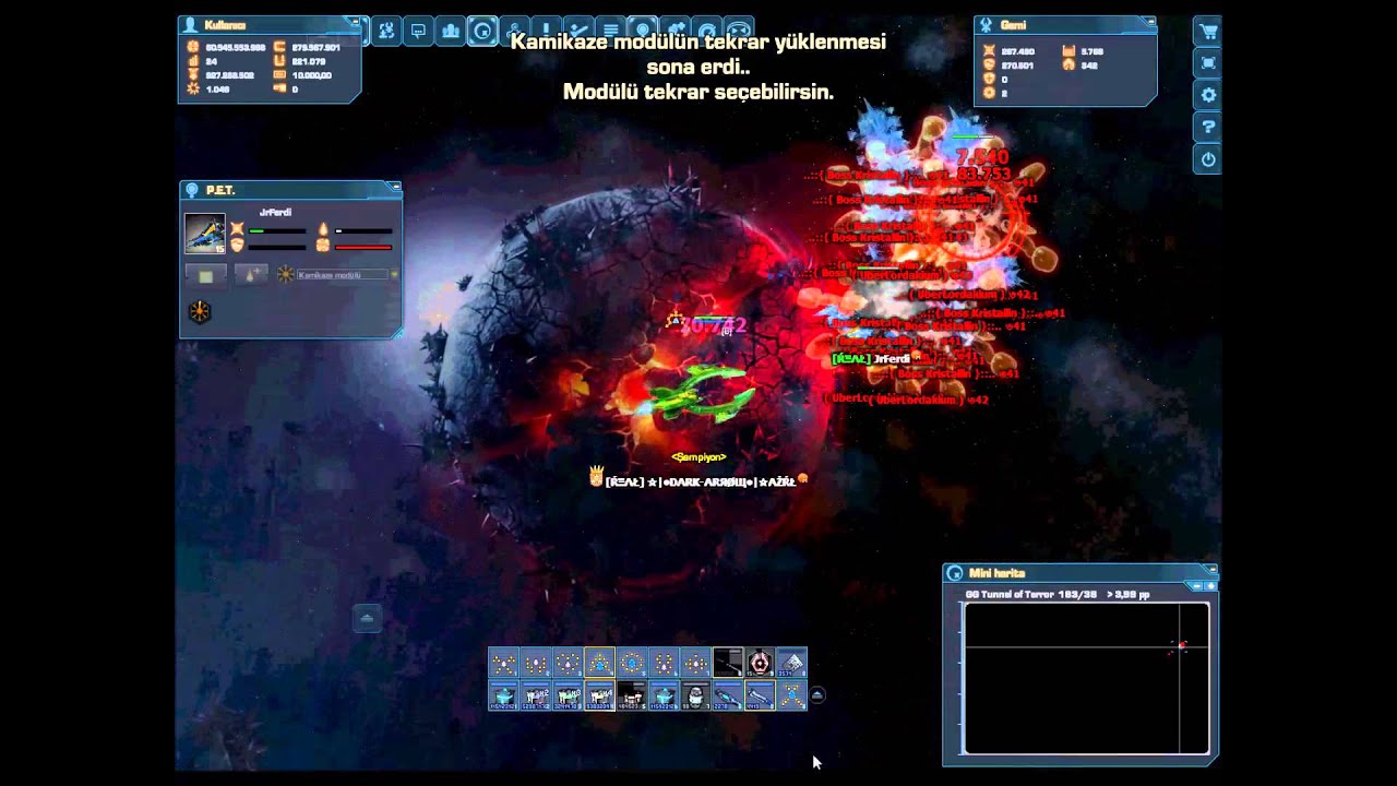 Darkorbit GG Tunnel Of Terror Gate Full Part 1 - YouTube