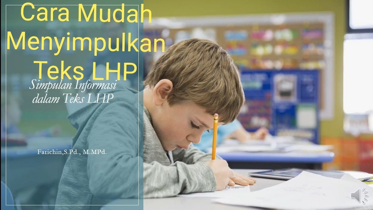 Video Pembelajaran: Menyimpulkan Infornasi Teks Laporan Hasil Percobaan ...