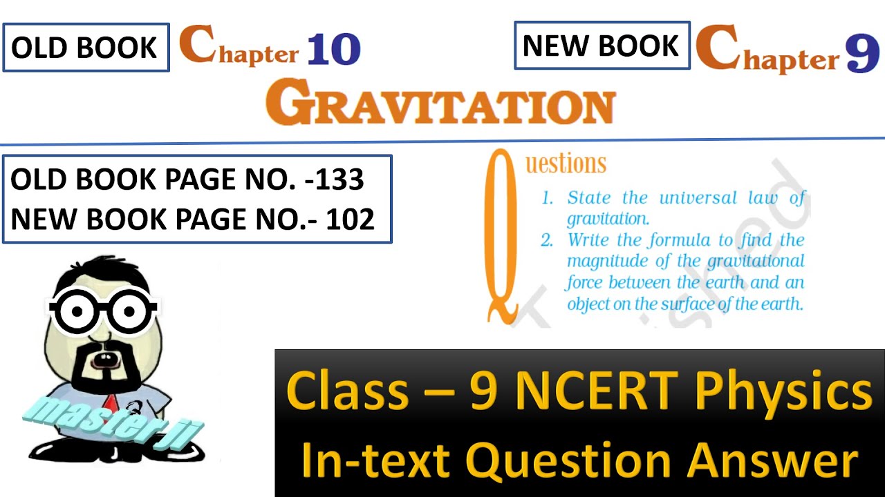 Intext questions Chapter 9 Gravitation Class 9 Science NCERT Page No ...