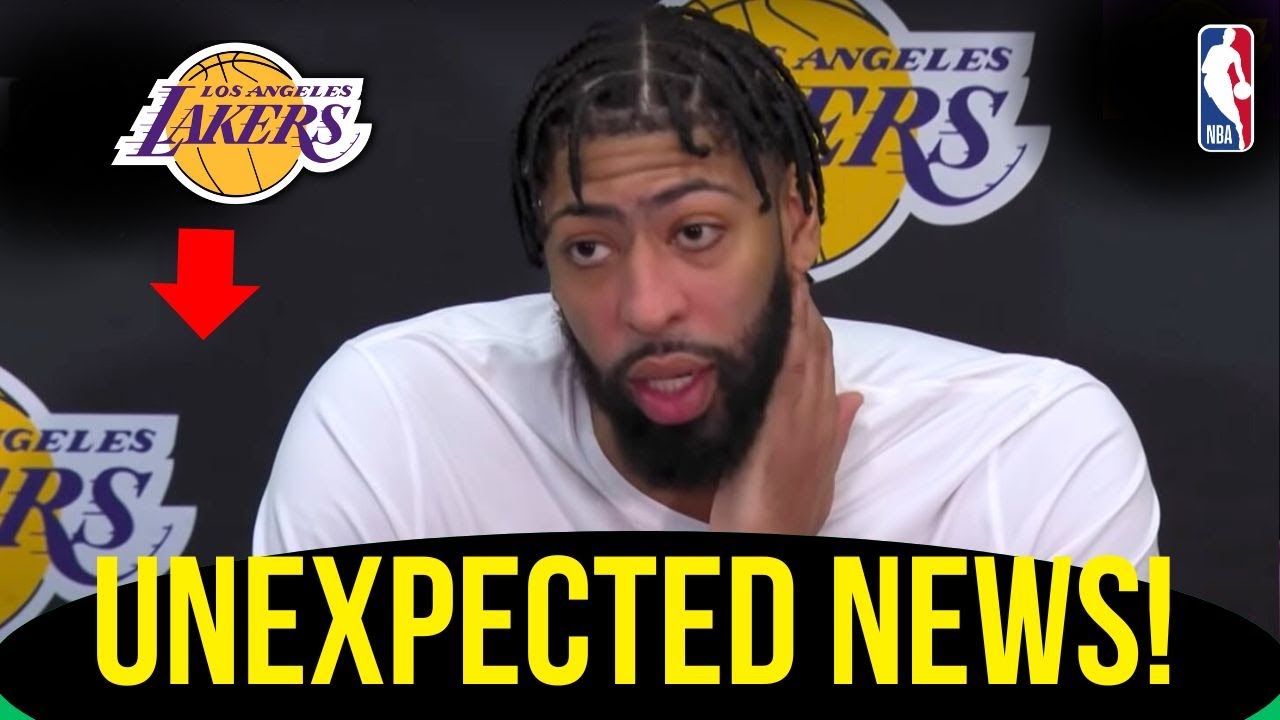 THE WORLD OF THE NBA IS SURPRISED! FANS ARE SAD! LAKERS UPDATES! VERY ...