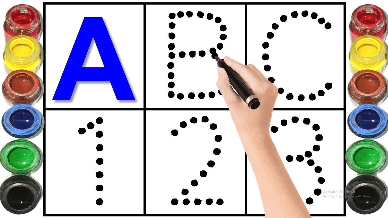 Learn to count, One two three, 123 Numbers, 123, 1 to 100 counting, abc ...