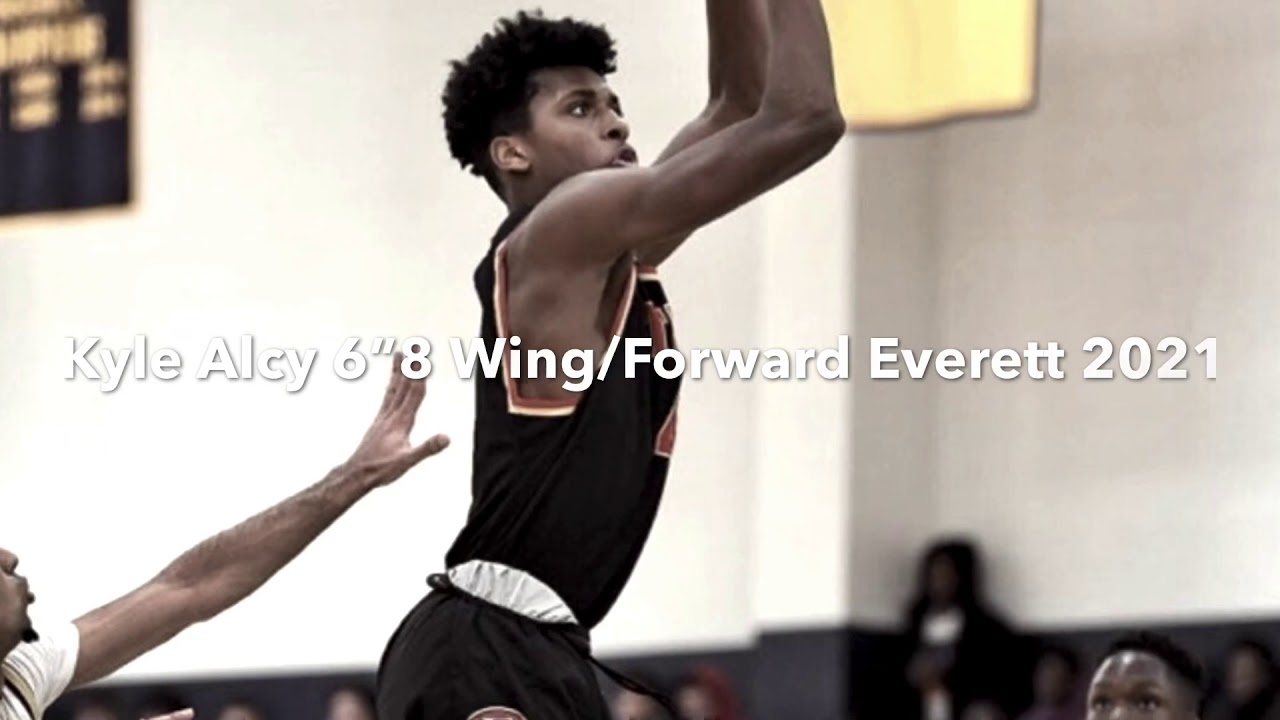 Kyle Alcy 6”8 Wing/Forward Everett High - YouTube