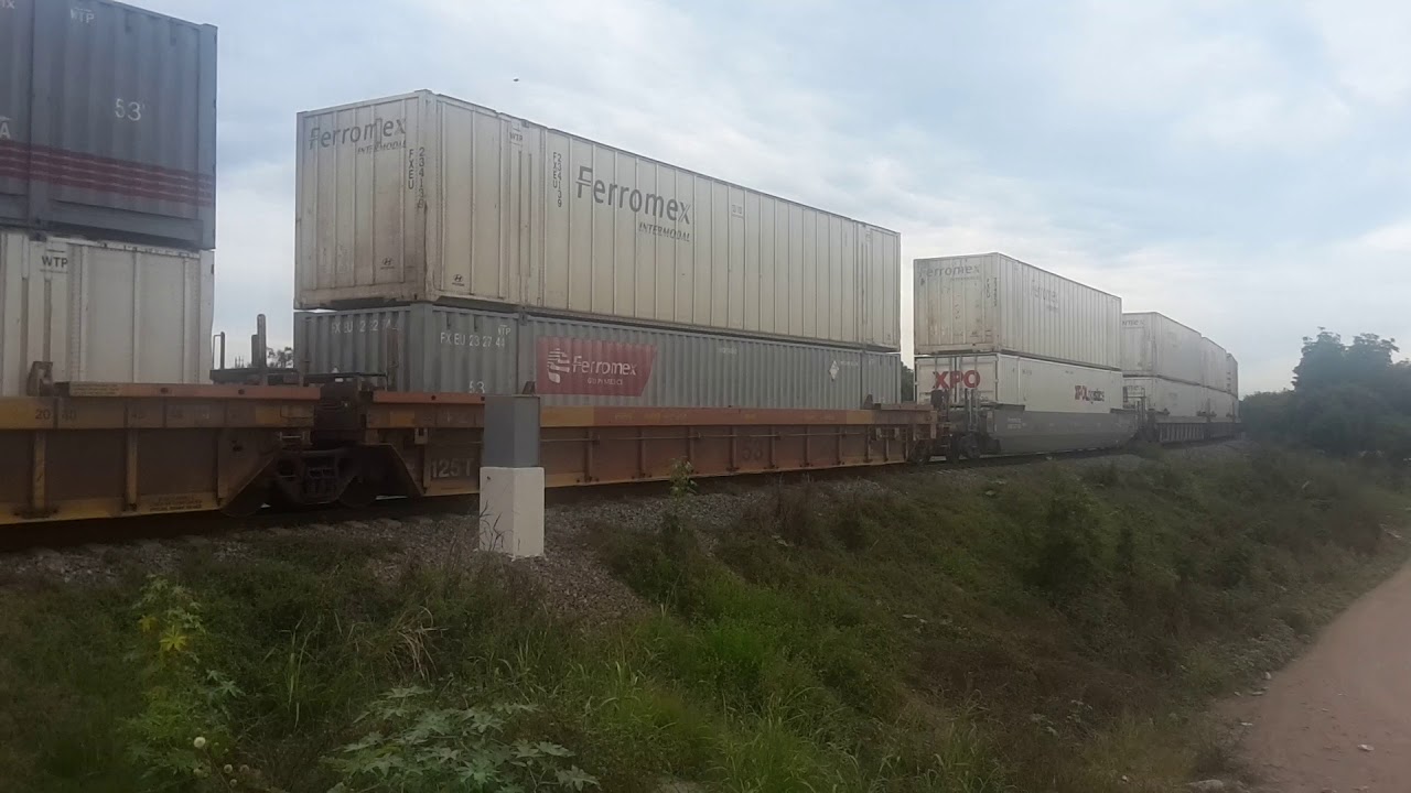 Intermodal FXE 4666 3001 culiacan - YouTube