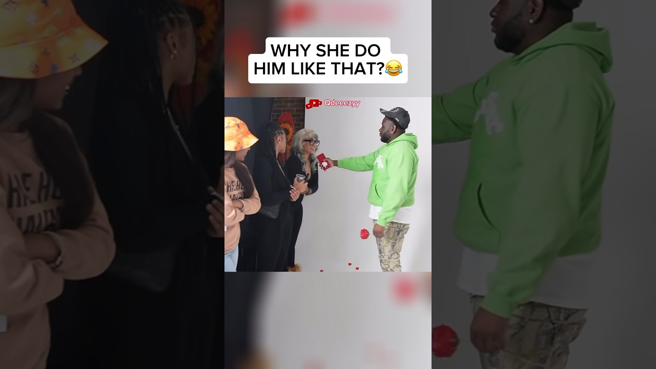 Why she do him like dat😂? #qdeeezyy #funny #viral #shorts # ...
