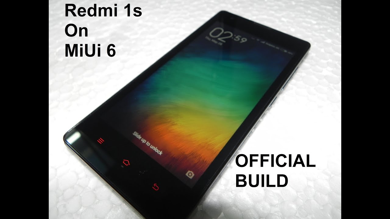 Official MiUi 6 on Redmi 1s Overview. - YouTube